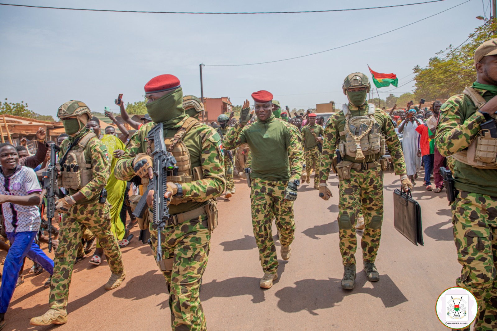SNC 2024 : le Président de la Transition est arrivé à Bobo-Dioulasso ...