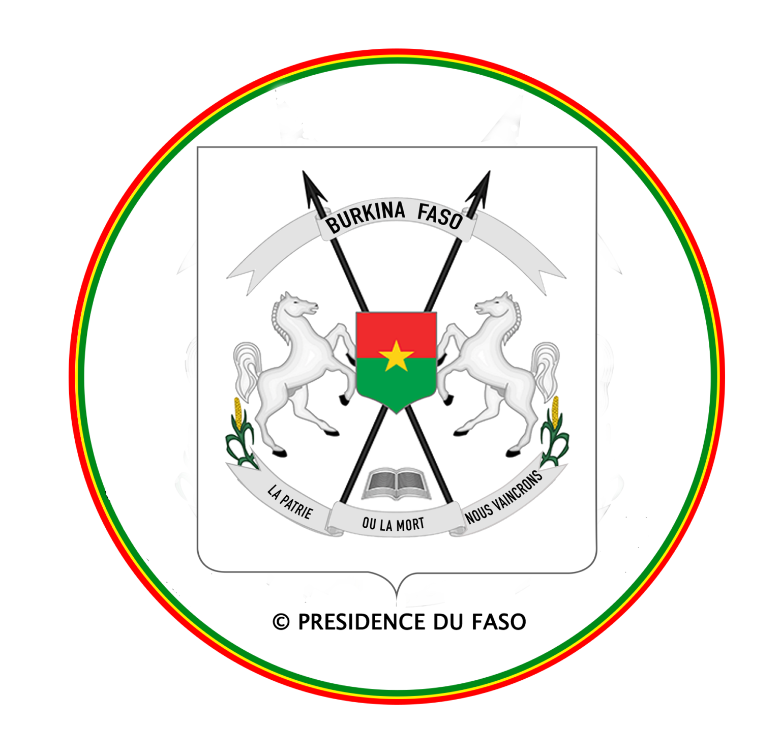 Drapeau – Présidence du Faso